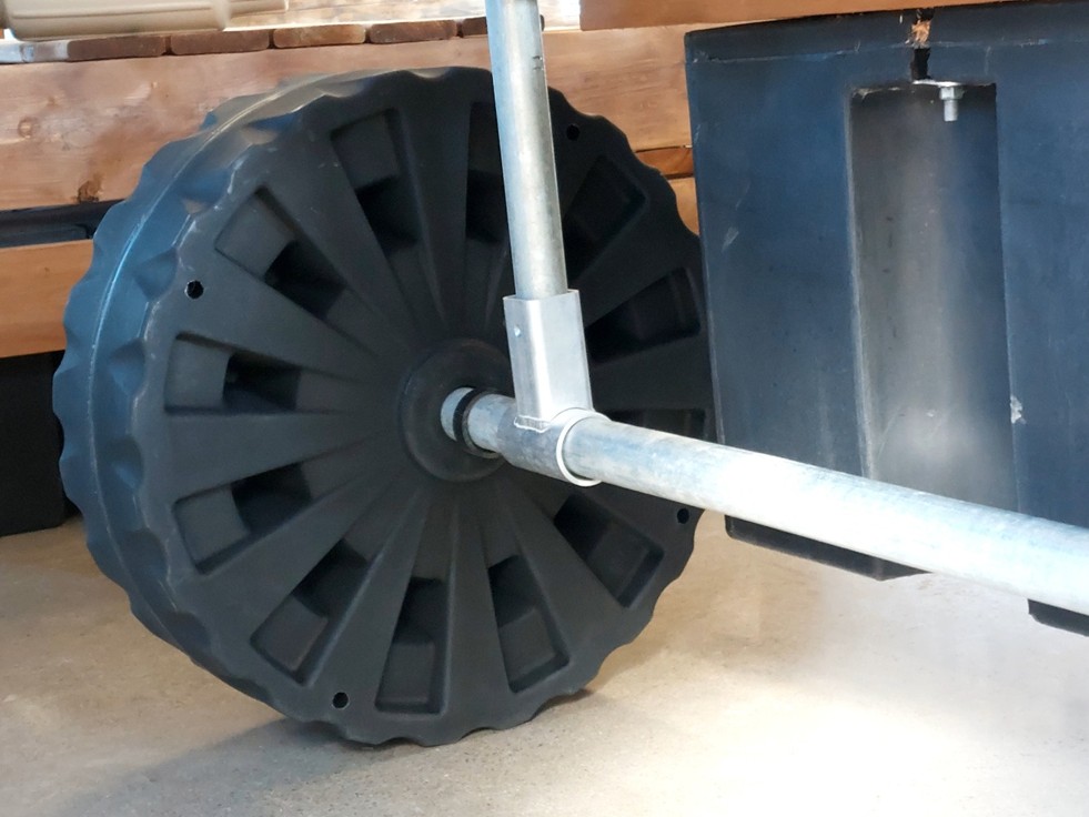 Eagle Wheels Heavy Duty ''All-In'' Dock Wheels Kit - for axle ...