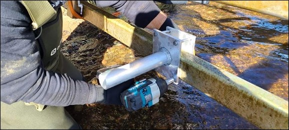 Boat lift brackets kit - 9009 - Dock Industries